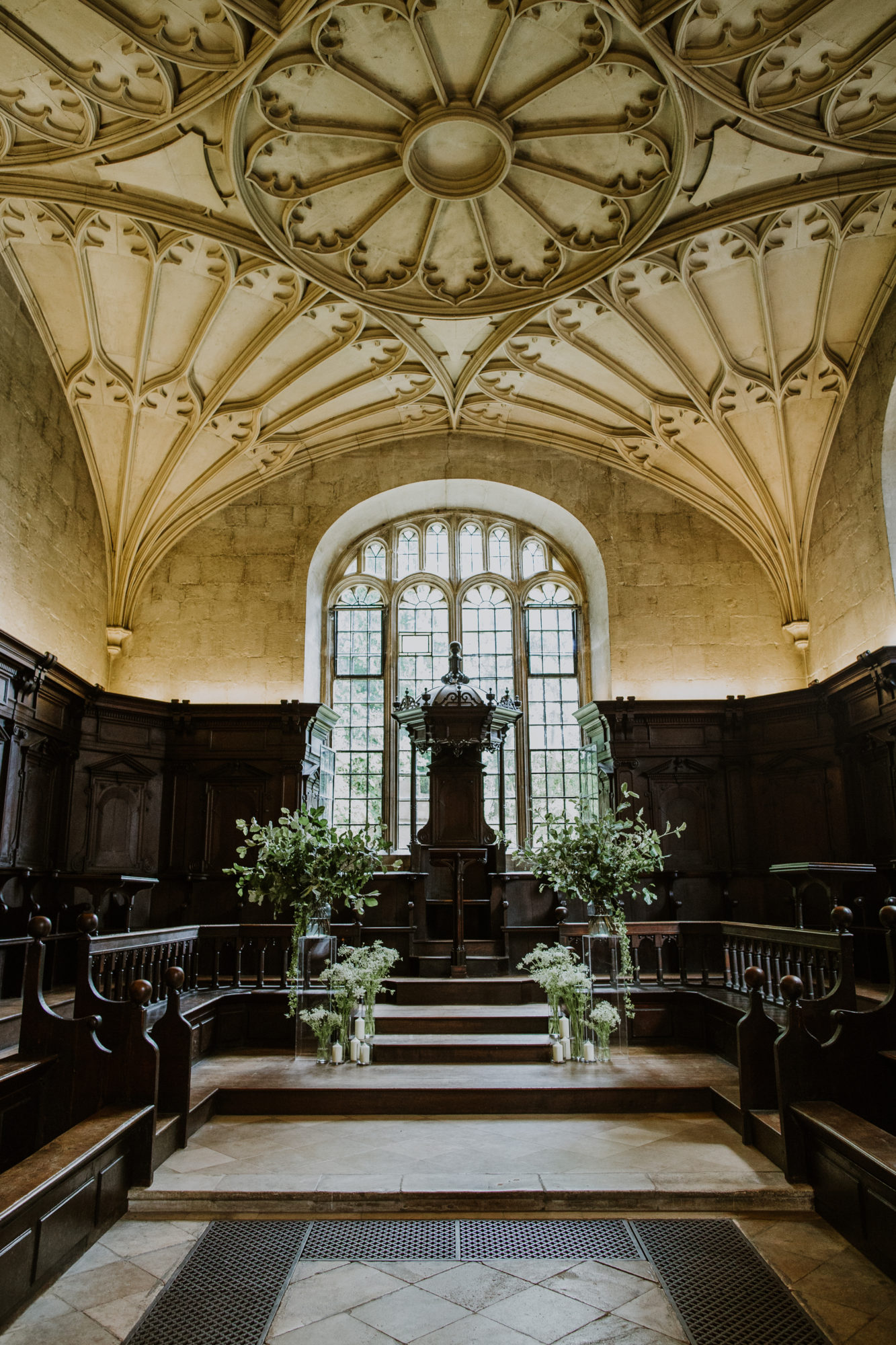 Convocation House ready for ceremony - Fusion Events & Weddings